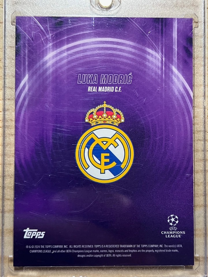2023-24 Topps Showtime Luka Modric Auto /25 Real Madrid | eBay