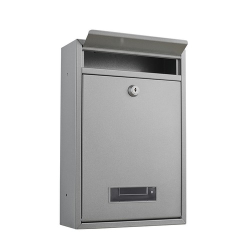 Galvanized Steel Lockable Parcel Delivery Secure Dropbox Outdoor Letter ...