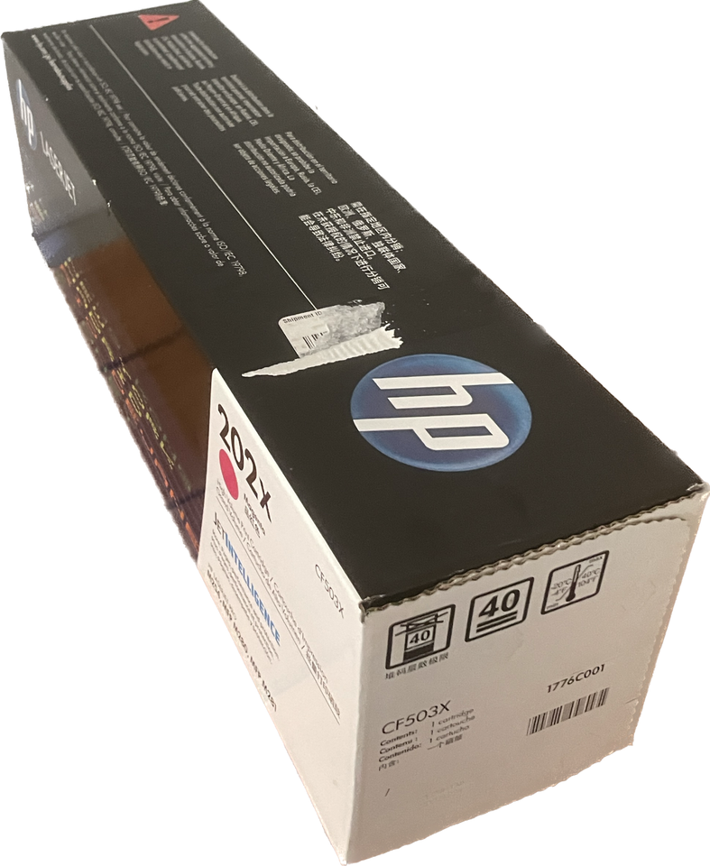 HP Laserjet 202X High Yield Magenta Cartridge. Unopened.Free shipping ...