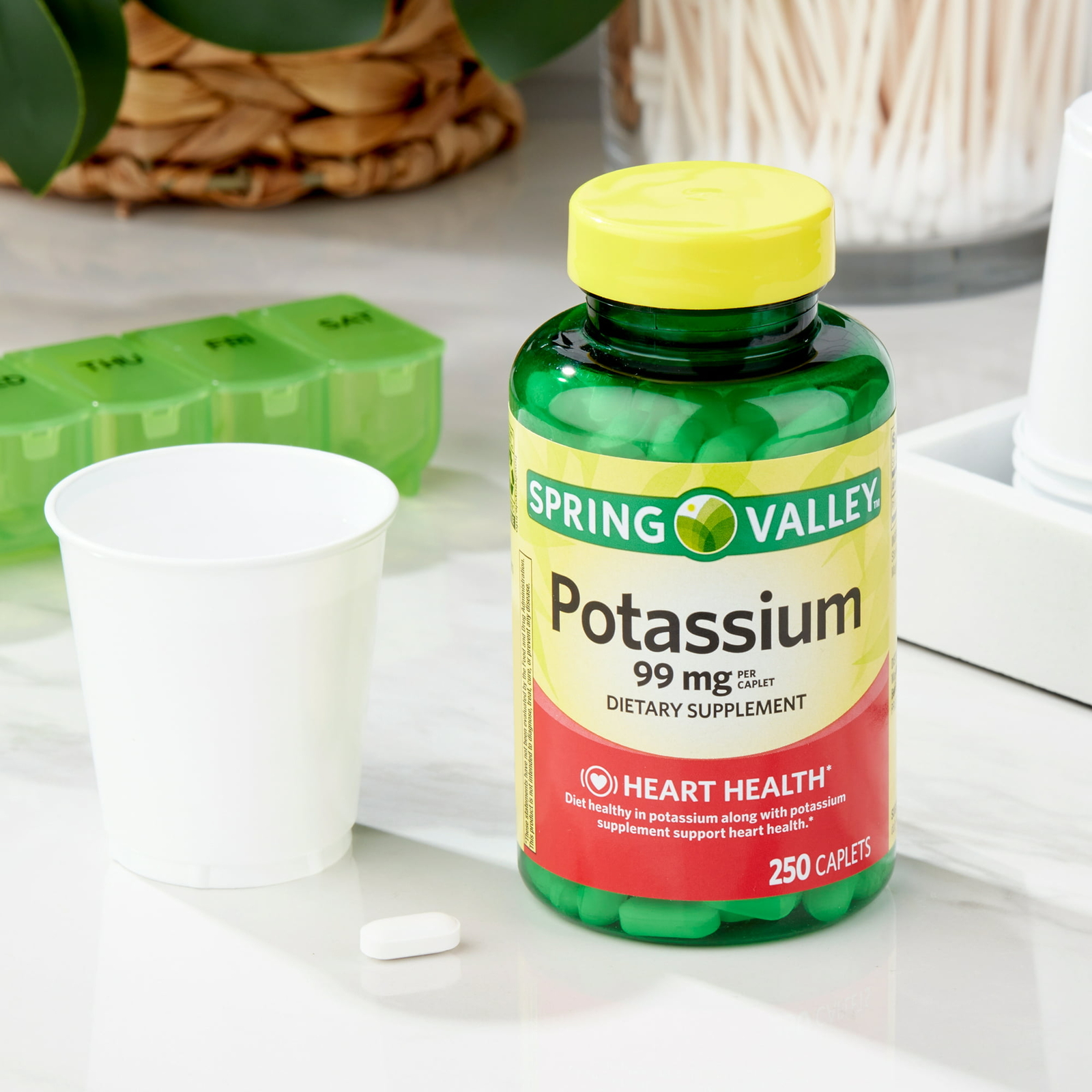 Spring Valley Potassium 99 Mg 250 Caplets Supplement for sale online | eBay