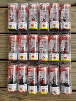 Diablo Router Bits Various Types 1/4" & 1/2" Shank - See Dropdown | eBay