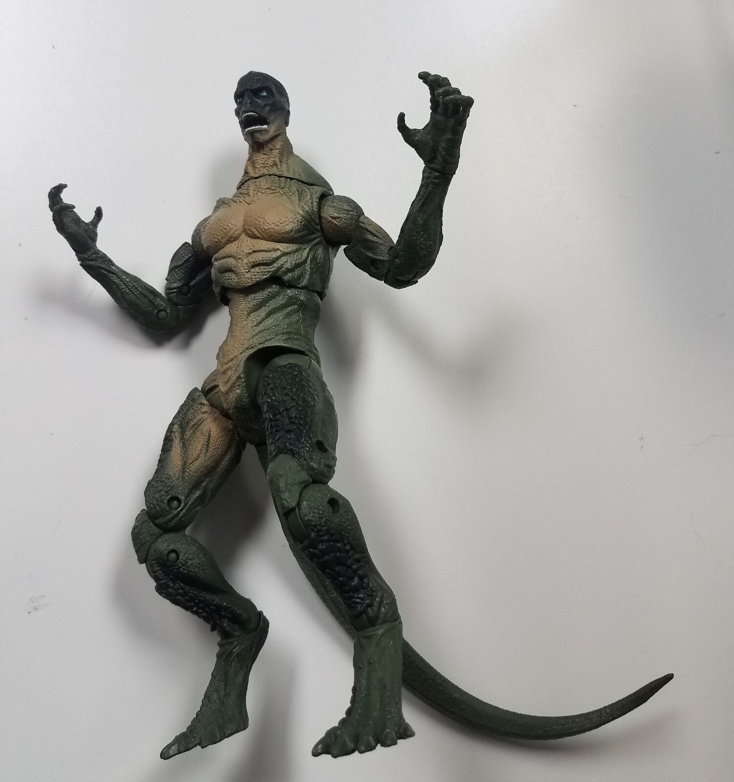 Ultimate Spider Man Lizard Figure