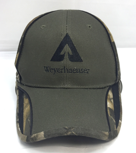 Weyerhaeuser Realtree Hardwoods Camo Adjustable Cap Hat Camo OSFM | eBay