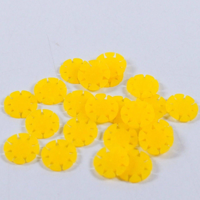 100 Pcs Dental Endo File Safety Memo Rotary Discs Counting Stopper | eBay