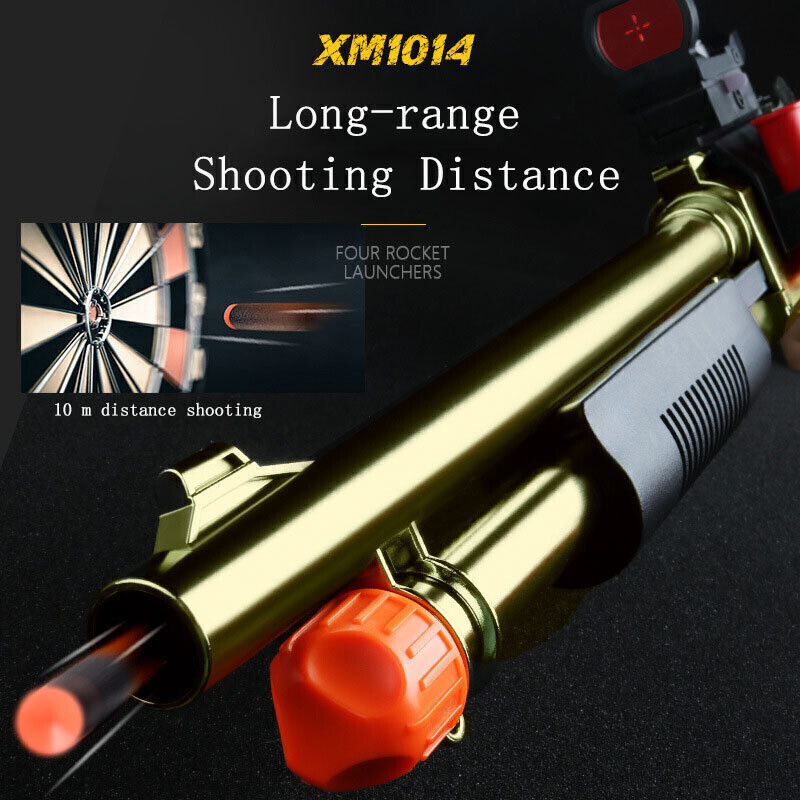 Soft Bullet Shotgun with Shell Ejection Function, Manual Loading Dart ...