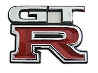 NISSAN Genuine GT-R R35 Front "GT-R" Emblem Badge 62892-JF60A | eBay