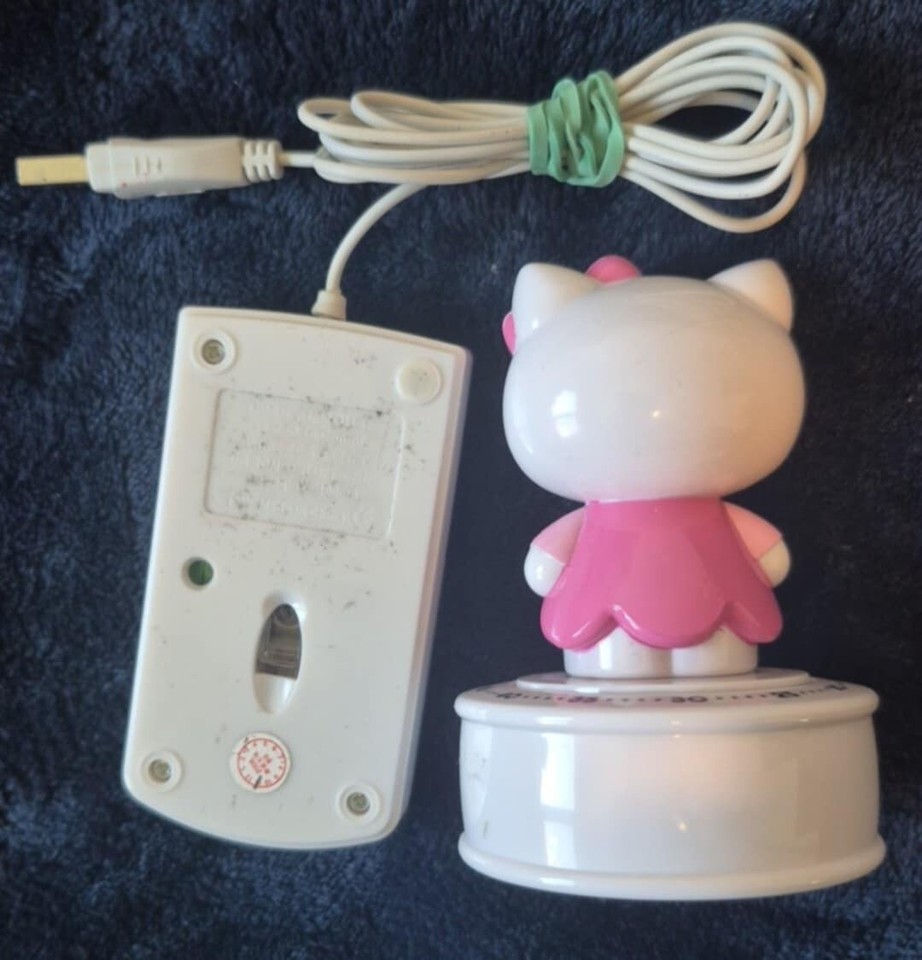 Hello Kitty Kitchen Timer and Mouse (For Parts or Repair) | eBay