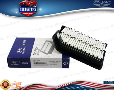 ⭐GENUINE⭐ Air Filter for 2010-2017 Hyundai / Kia 1.8L 2.0L 281133X000 ...