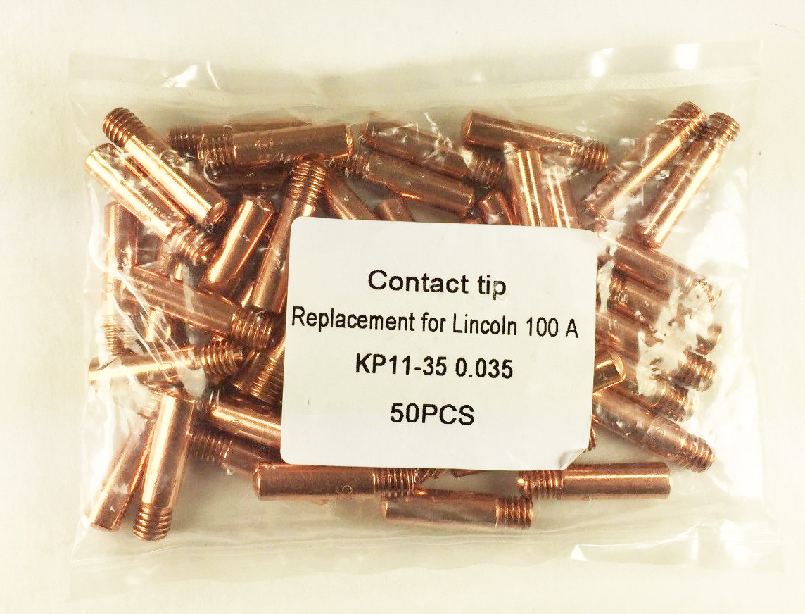 .035" Contact Tips Replacement Fits 11-35 Tweco Mini/#1 & Lincoln ...