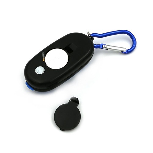Portable Super Mini COB Light LED FlashLight Key Ring Torch 3-Mode ...