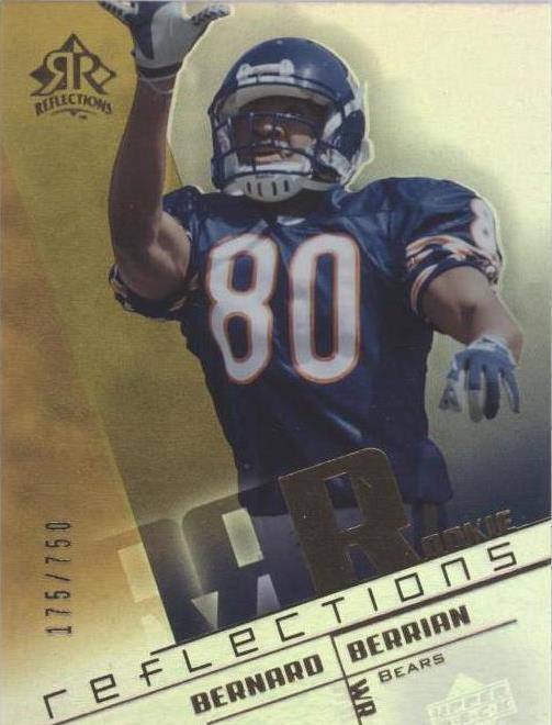 2004 Upper Deck Reflections - Rookie Reflections Bernard Berrian #121 / ...