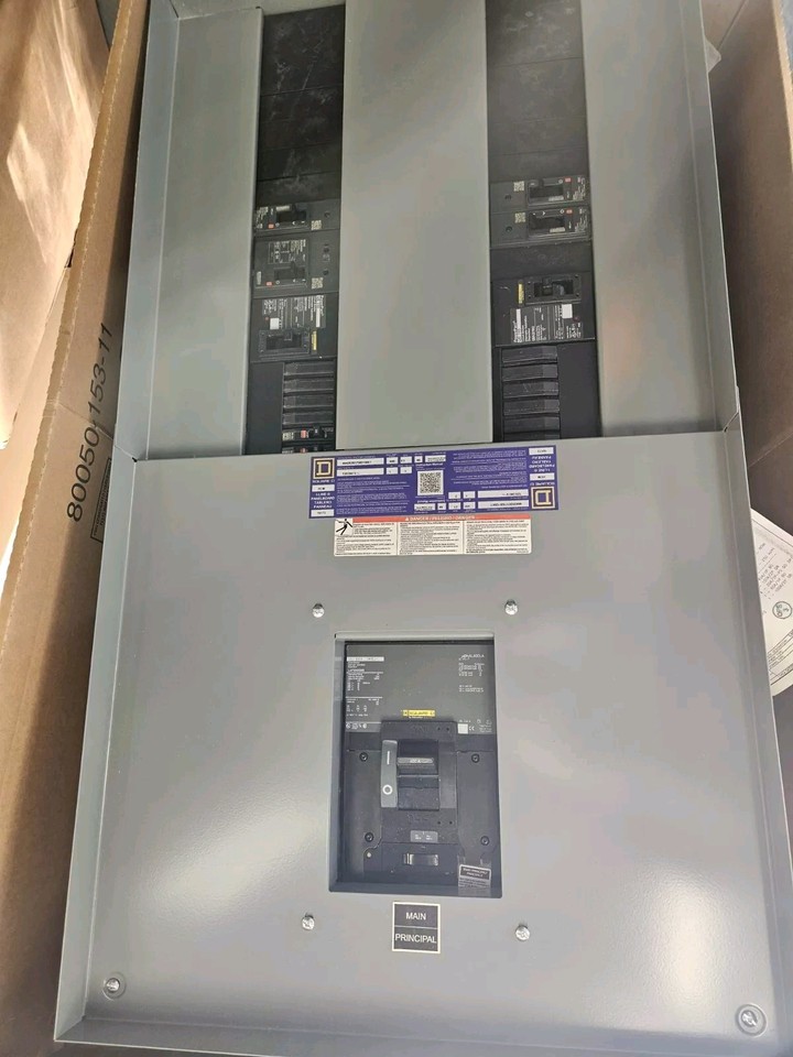 Square D I-Line Panelboard 400A MAIN BREAKER 120/240V 3P/3W DELTA HIGH ...