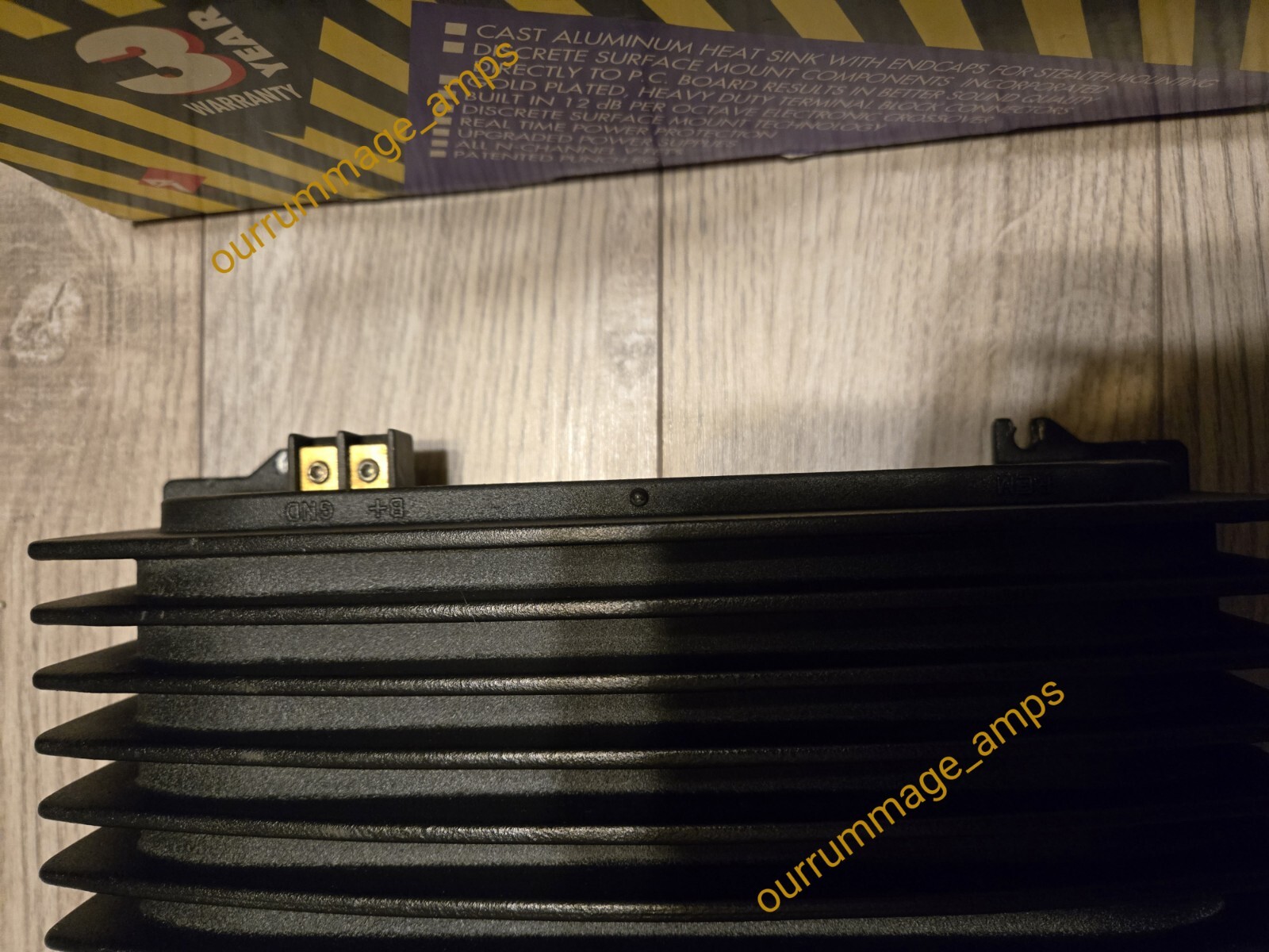 Rockford Fosgate PUNCH 100ix DSM Car Audio Amplifier 🇺🇸 OLD SCHOOL | eBay