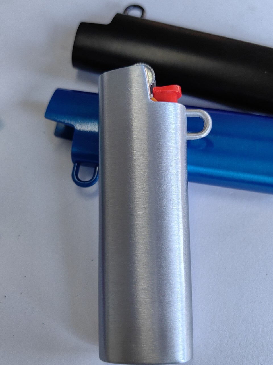 New 1PC Metal Lighter Case Cover Shell For Bic J3 Lighters Lighter ...