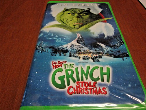 How the Grinch Stole Christmas (VHS, 2001, Clamshell) 96898582537| eBay