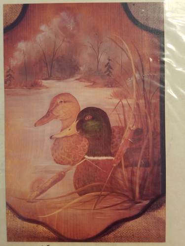 SHERRY RIGGS MALLARD DUCK PAIR 1986 PAINTING PATTERN | eBay