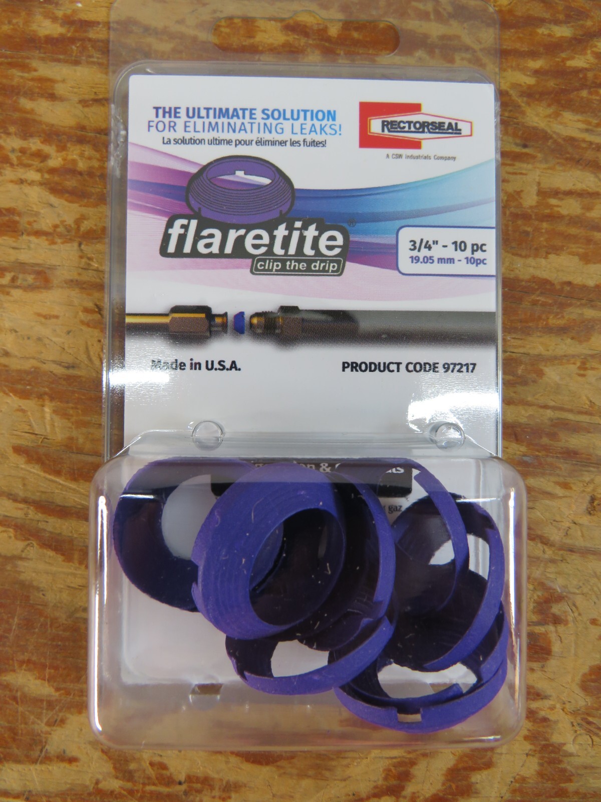 Rectorseal Flaretite 45° SAE Pipe Flaring Seal 10pc 3/4" 97217 for sale ...