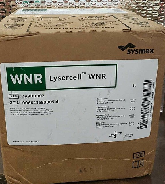Sysmex Lysercell WNR ZA900002 Hematology Analyzer Lysing Reagent 5l for ...