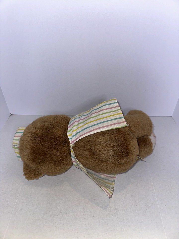 Vintage 1989 Applause Baby Teddy Beddy Bear Plush Toy Sleepy Lovey | eBay