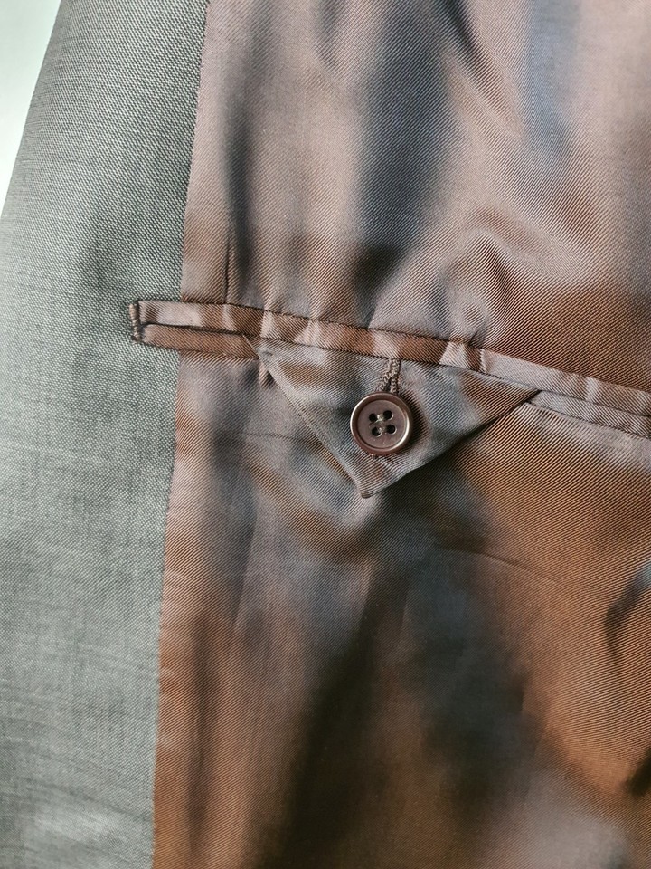 DAKS London Men's/ Women's Brown Single Breasted Blazer Jacket Size 38R ...