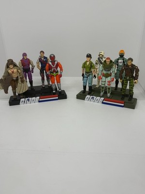 GI Joe Vintage ARAH 5 Figure Stand Custom FIGURES NOT INCLUDED! | eBay
