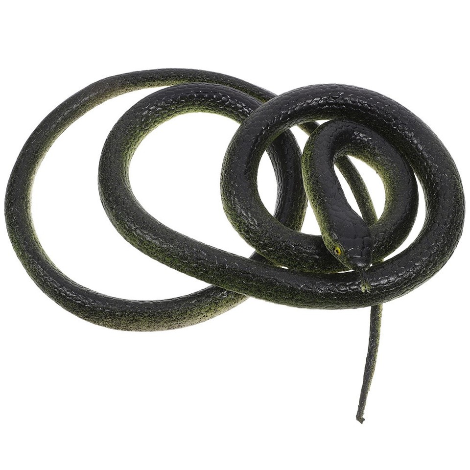 Snake Prank with String Clip Realistic Fake Snake Toy for Party Trick ...