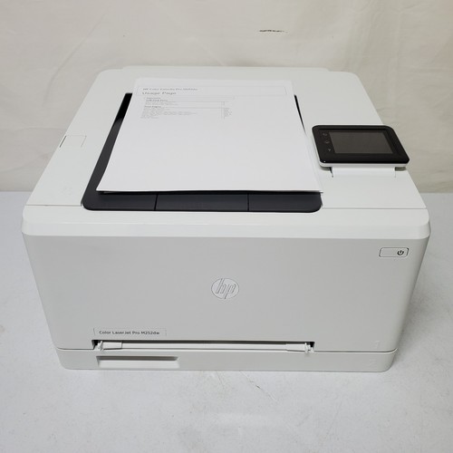HP Color LaserJet Pro M252dw Printer NO TONER 11.4K Pages Wi-Fi Duplex ...