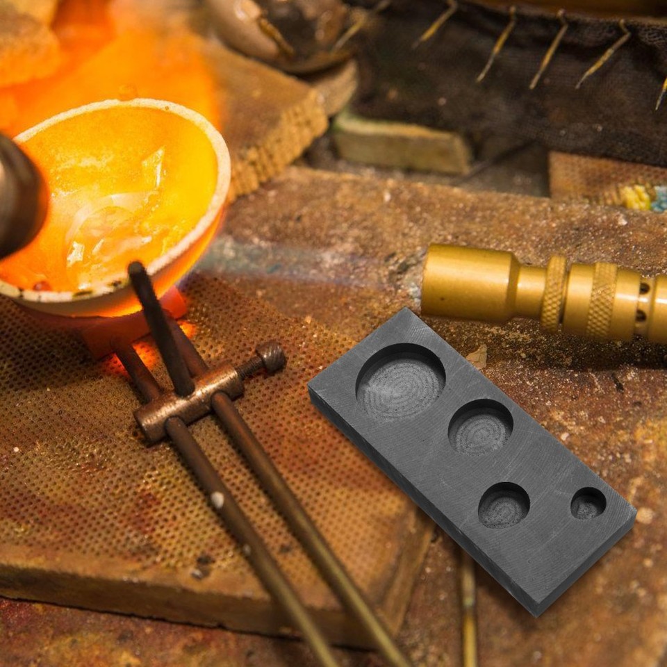 Metal Melting Mold Graphite Molds for Casting Crucible Ingot Mould Kit ...