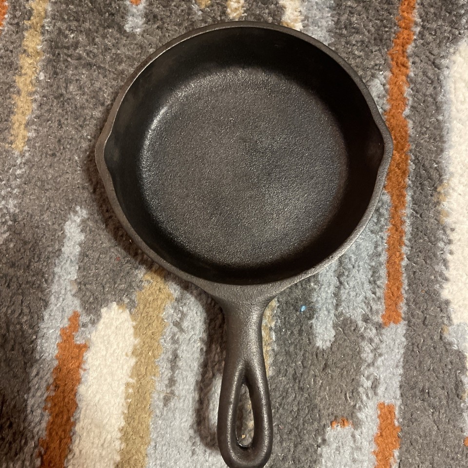 Vtg Three Notch Lodge #3 Cast Iron Skillet Restored | eBay