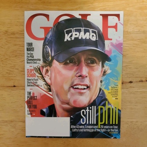 Golf Magazine August 2018 Still Phill Tour Wars Private Lessons Perfect ...