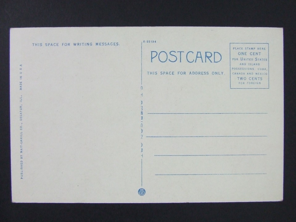 Decatur Illinois IL New Million Dollar Dam Vintage Postcard 1915-30 | eBay