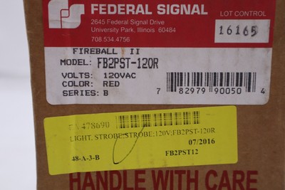 Strobe & Beacon Lights - Federal Signal Fireball