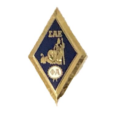 Vintage Sigma Alpha Epsilon Fraternity Pin Gold Pledge Lapel Pin | eBay