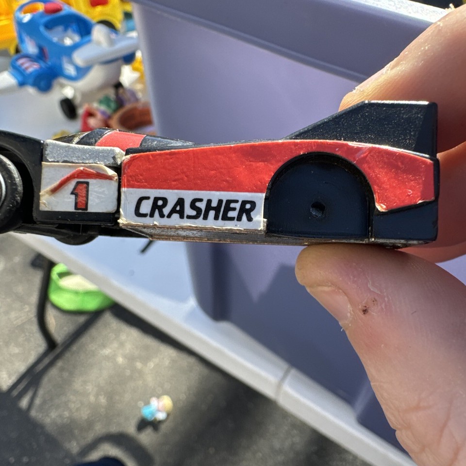 Vintage 1983 MR-20 BANDAI Gobots BLACK CRASHER Transformer Robot Japan ...