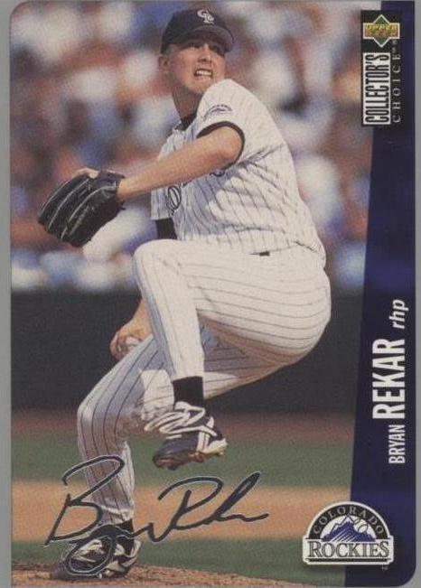 1996 Upper Deck Collector's Choice - Bryan Rekar #542 Silver Foil ...