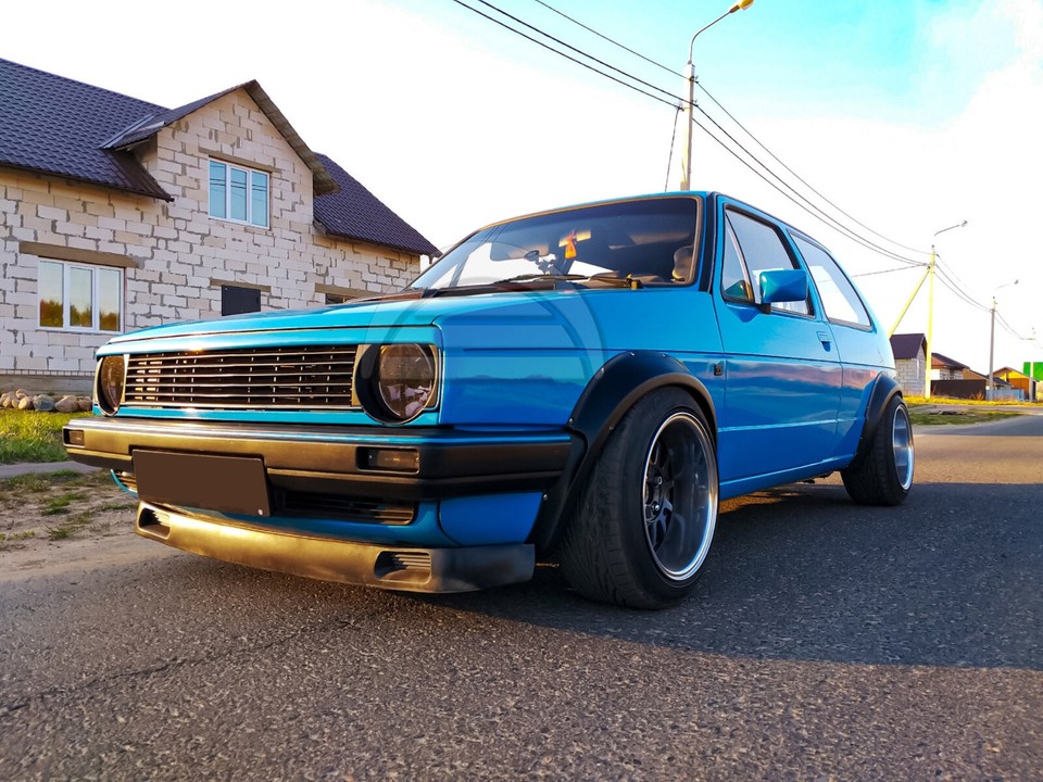 Voomeran fender flares bodykit for Volkswagen Golf 2 Mk2 19E 1G GTI ...