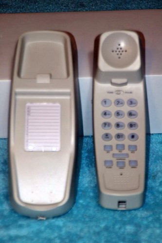 Bell Atlantic Trimline Style Phone Desk/Wall Almond IP1222 | eBay