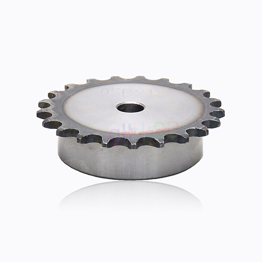 8mm Pitch 05B Steel Pilot Bore Sprocket Simplex Roller Chain 10-28 ...