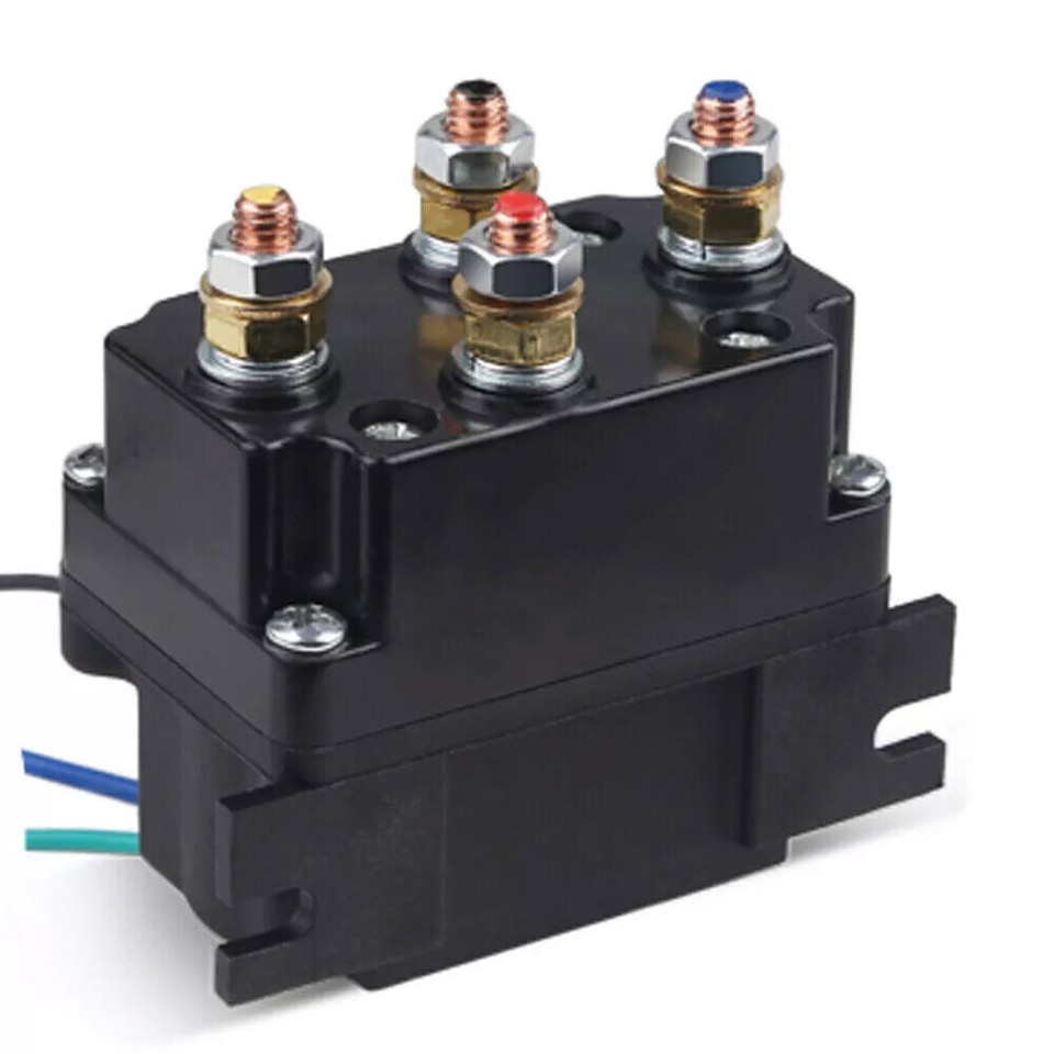 For WARN KFI Winch Solenoid Relay Contactor + Wireless Remote Control ...