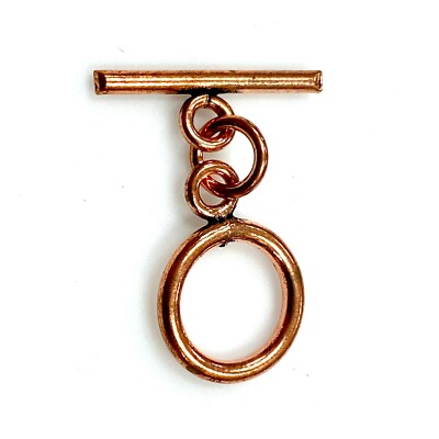 5 Pcs Copper Clasp Genuine Handmade Antique Looking Copper Toggle Clasp ...