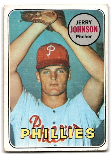 1969 Topps (B) Jerry Johnson Philadelphia Phillies #253 | eBay
