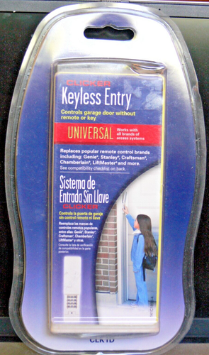 New! Chamberlain Clicker Universal Wireless Keyless Door Entry Pad ...