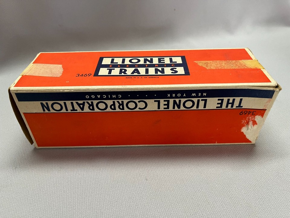 VINTAGE 1950'S LIONEL #3469 O GAUGE AUTOMATIC DUMPING ORE CAR METAL W ...