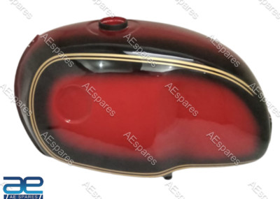 For BMW R100 Rt Rs R90 R80 R75 Cherry & Black Painted Petrol Fuel Tank ...