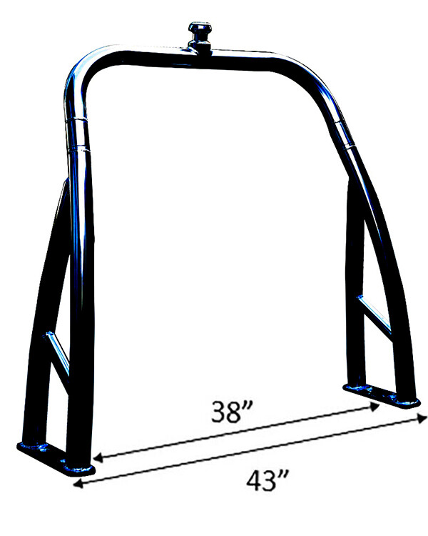 Origin Aluminum Black Ski Tow Bar for Pontoon Boats Outboard Motor ...