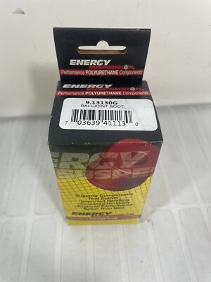 Energy Suspension 9-13130G (Kit) Ball Joint Dust Boot Hyper-Flex Black ...