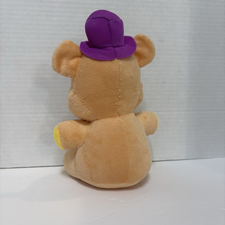 Five Nights at Freddy’s Purple Hat Plush Fredbear Stuffed Toy | eBay