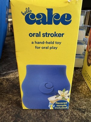 HELLO CAKE ORAL STROKER A HAND HELD HELPER FOR ORAL PLAY | eBay