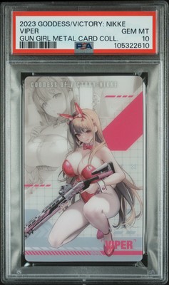 2023 GODDESS OF VICTORY: NIKKE GUN GIRL METAL CARD COLLECTION VIPER PSA ...