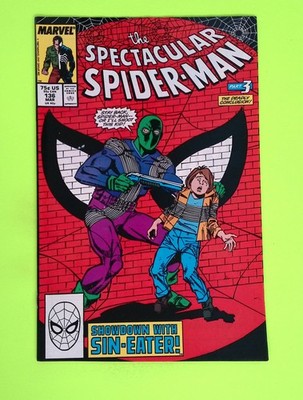 Spectacular Spider-Man #136 Vol. 1 1988 Marvel Comics 8.0 Comic Book ...